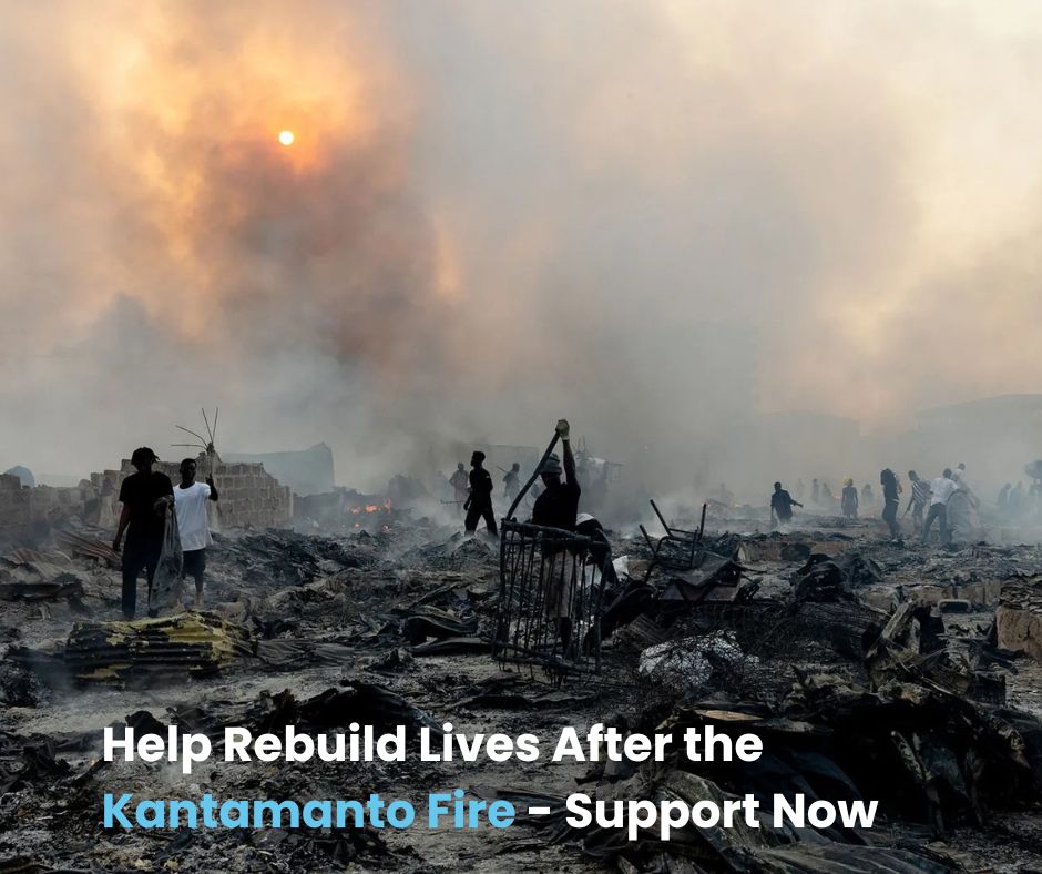 Help Rebuild Lives After the Kantamanto Fire - Support Now